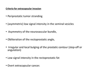 Imaging in prostatic patholgy | PPTX