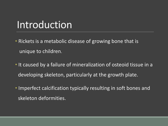 Imaging in rickets | PPTX | Bone and Joint Conditions | Diseases and ...