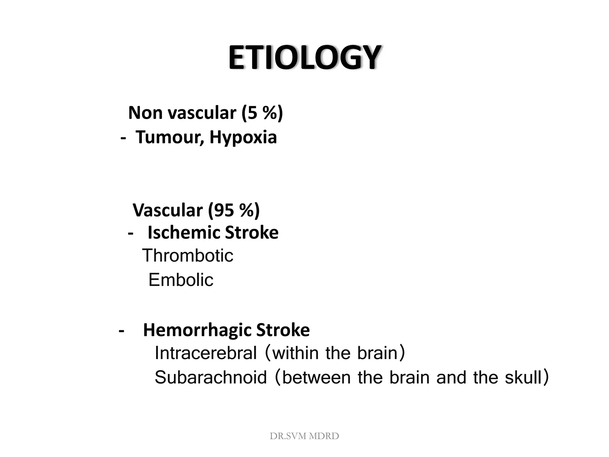 Imaging in stroke | PPTX