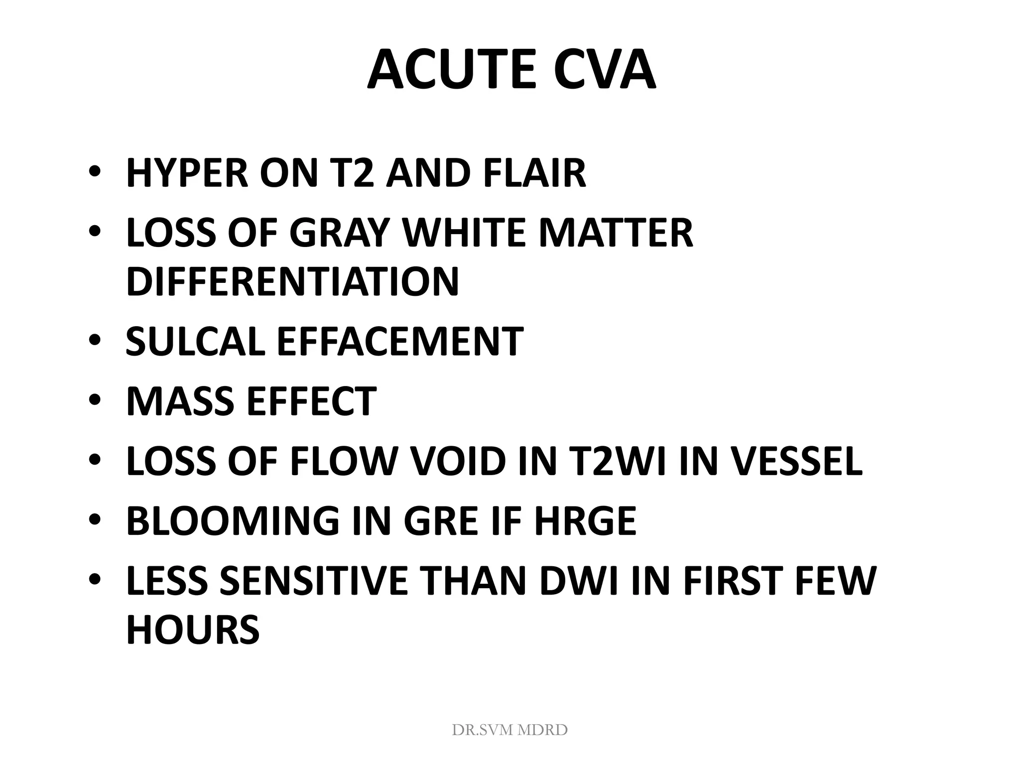 Imaging in stroke | PPTX