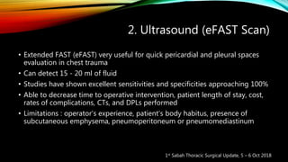 Imaging in Thoracic Trauma | PPTX