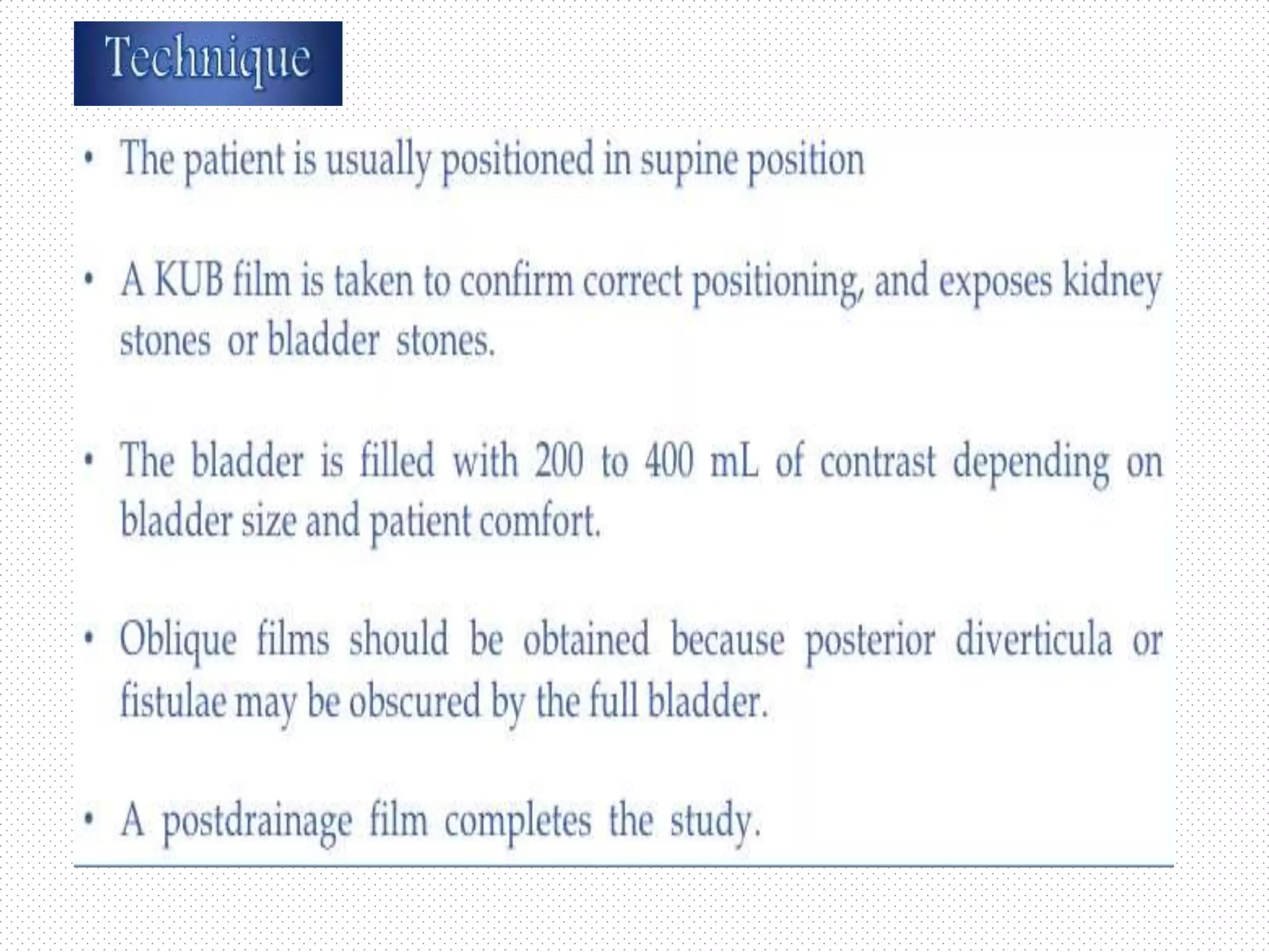 Imaging in urology | PPTX