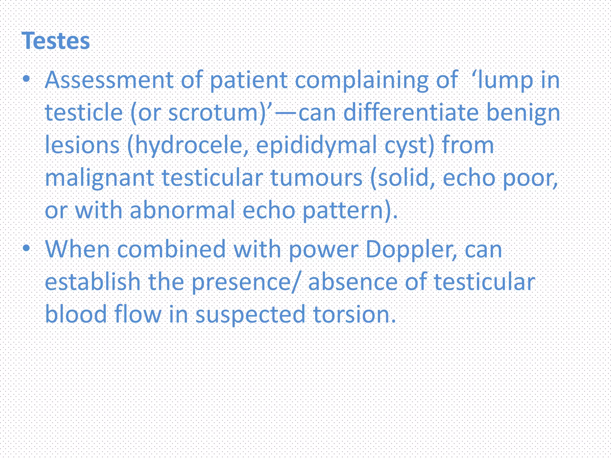 Imaging in urology | PPTX