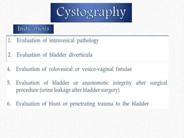 Imaging in urology | PPTX