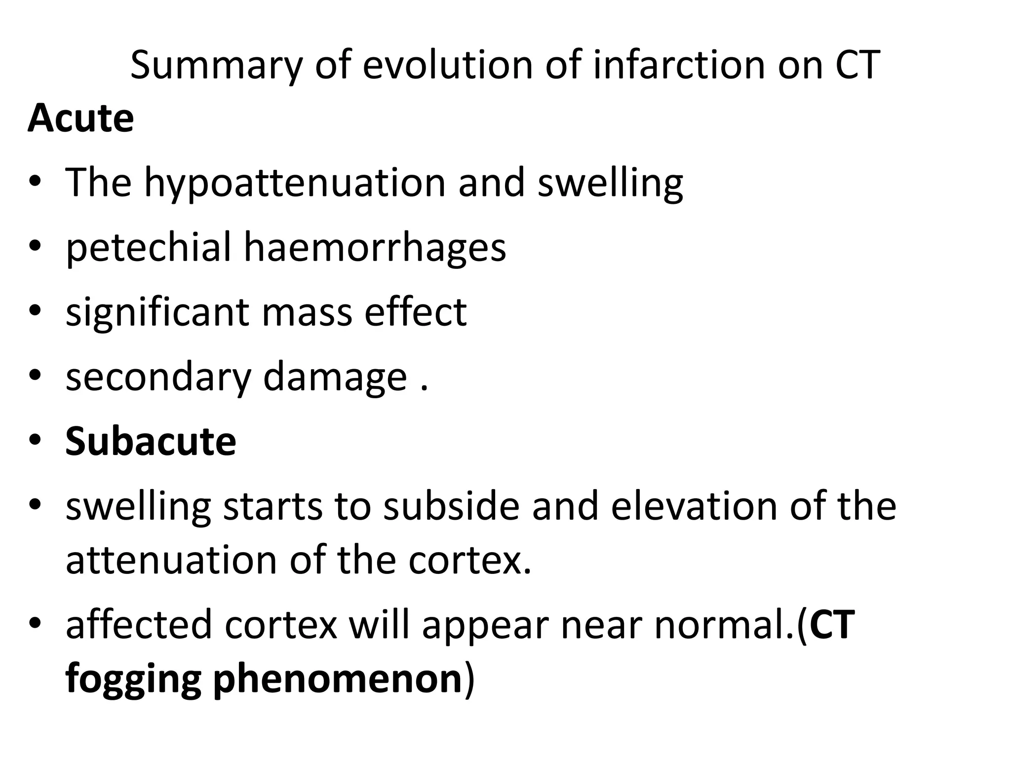 Imaging ischemic infarction.pptx
