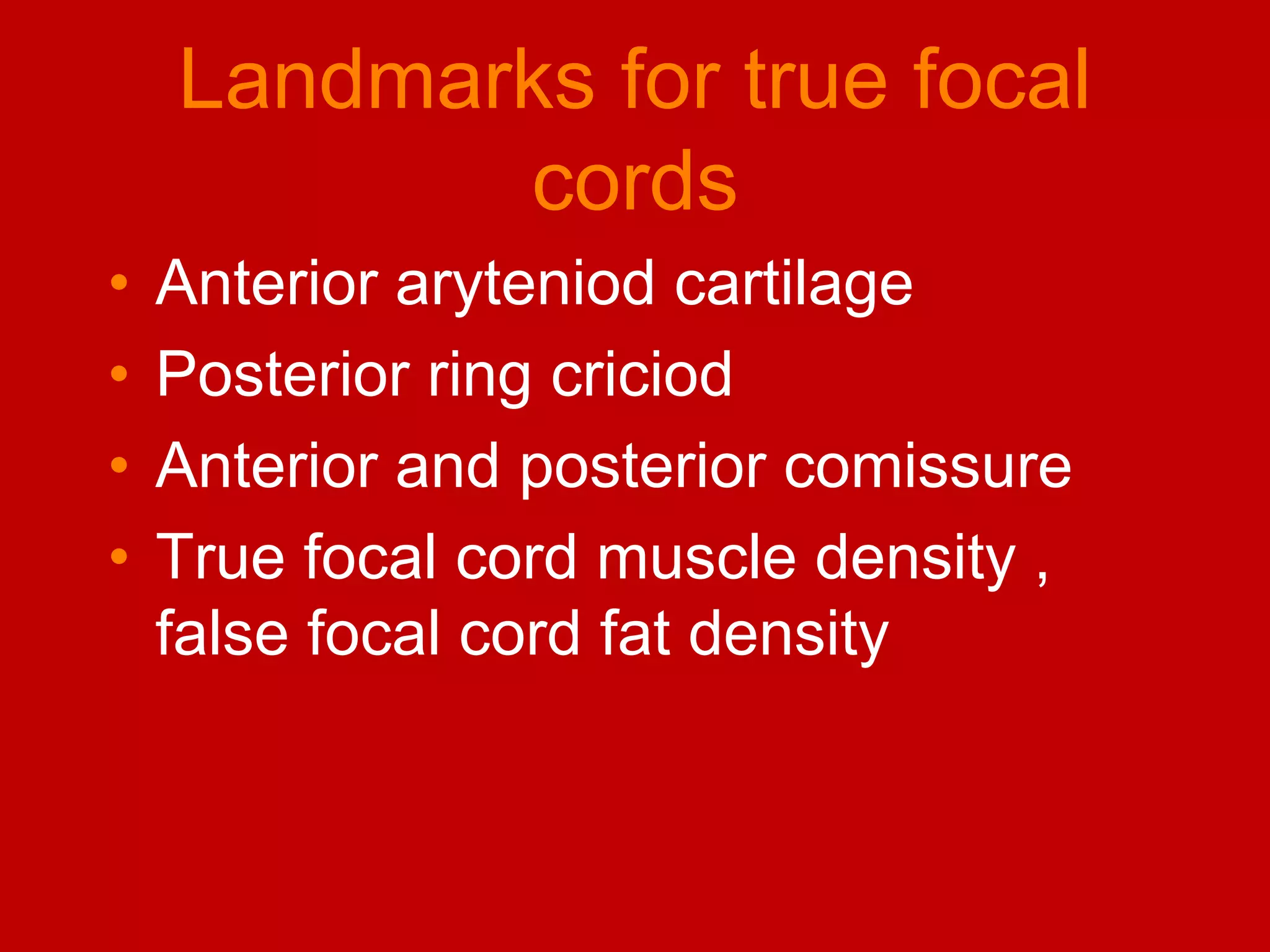 larynx Imaging 1st part laryngeal anatomy CT MRI Dr Ahmed Esawy | PDF