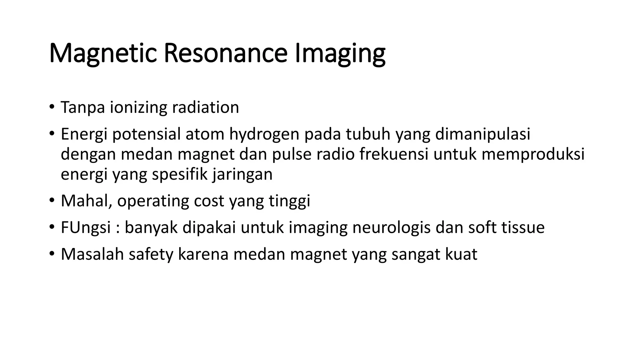 Types of Imaging Modalities in Radiology | PPTX