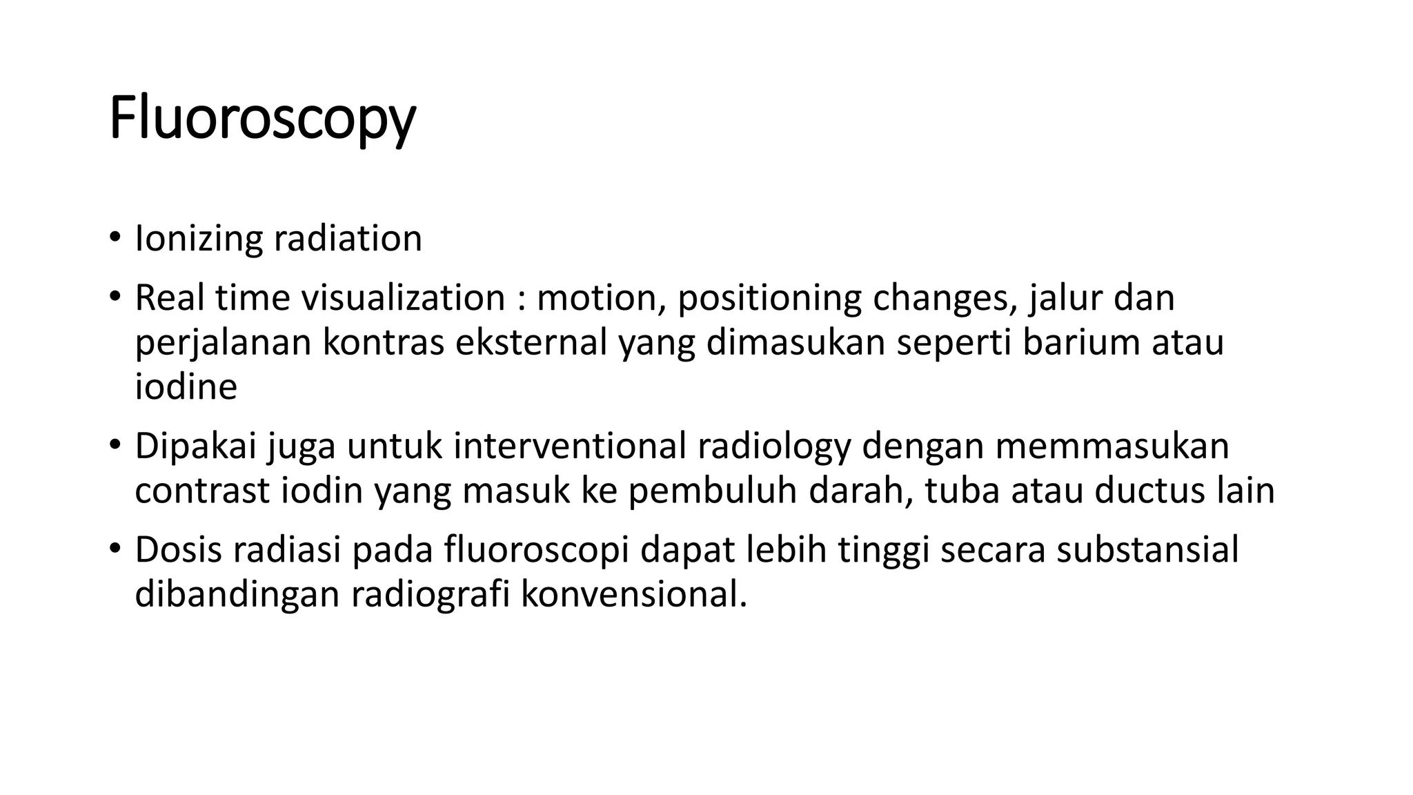 Types of Imaging Modalities in Radiology | PPTX