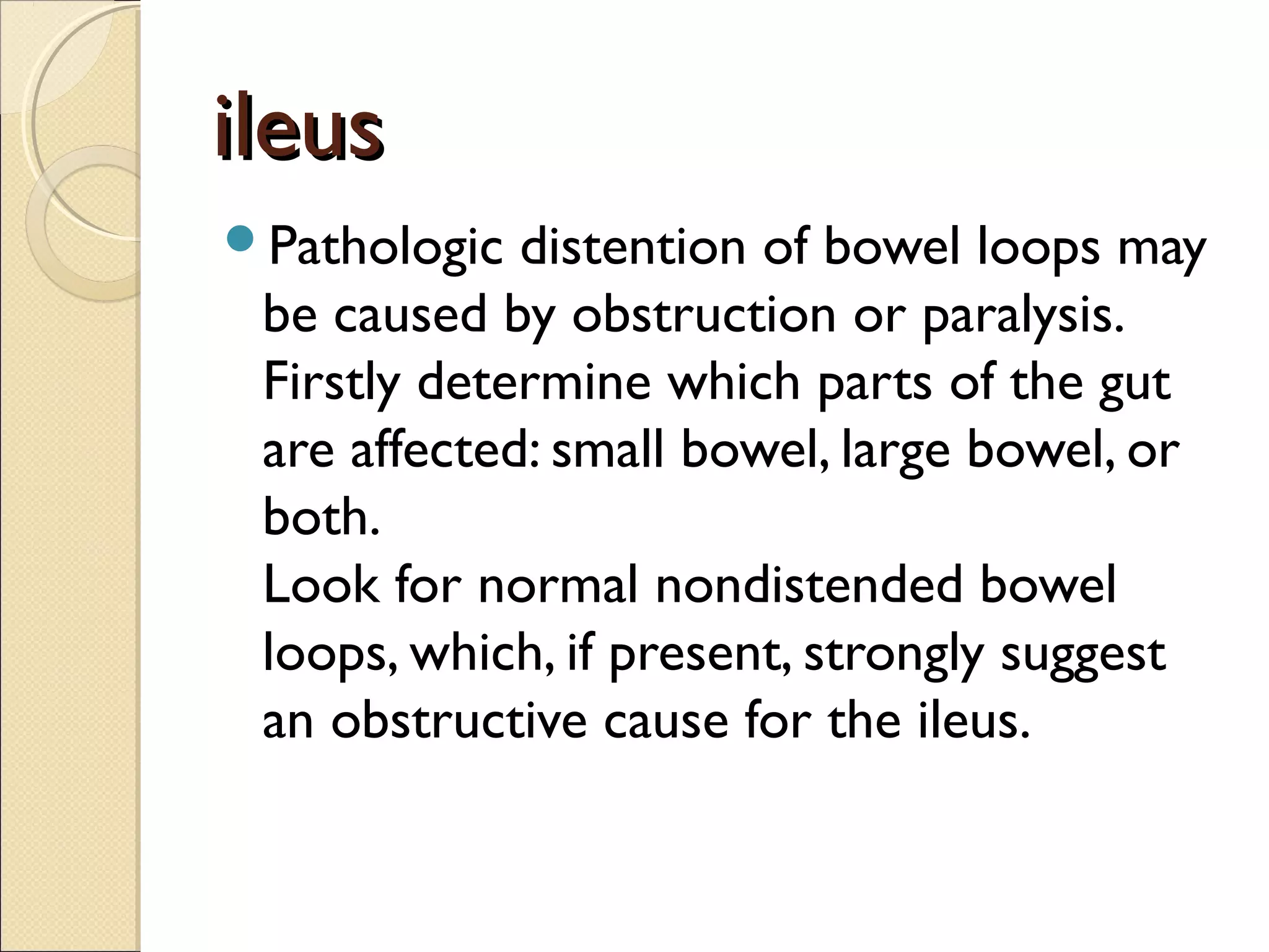 Imaging of acute abdomen | PPT