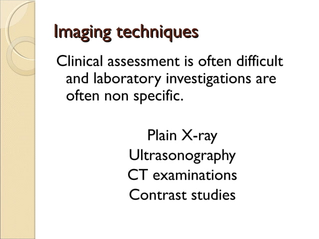 Imaging of acute abdomen | PPT | Digestive Disorders | Diseases and ...