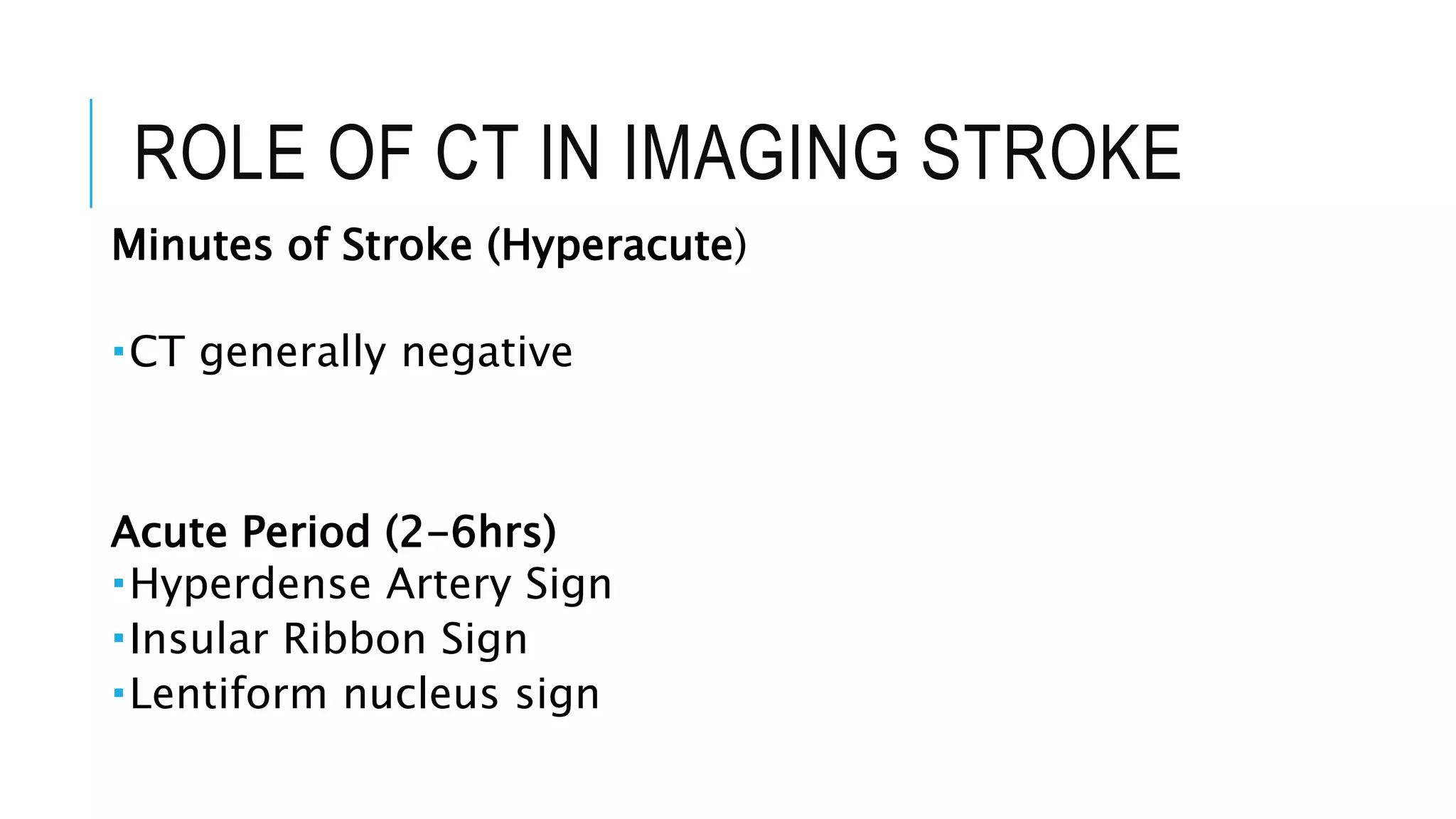 Imaging of acute stroke , Interventions | PPTX