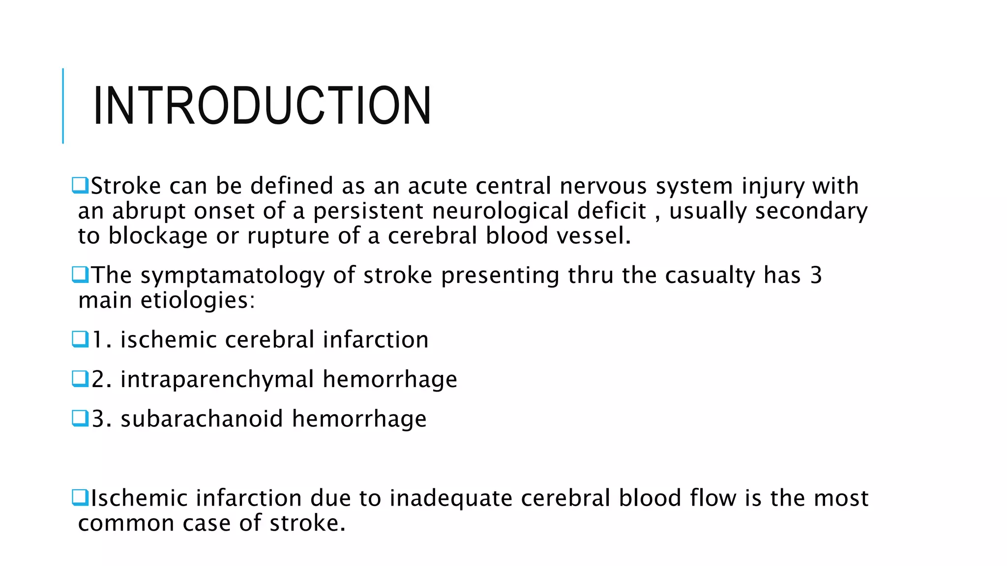 Imaging of acute stroke , Interventions | PPTX