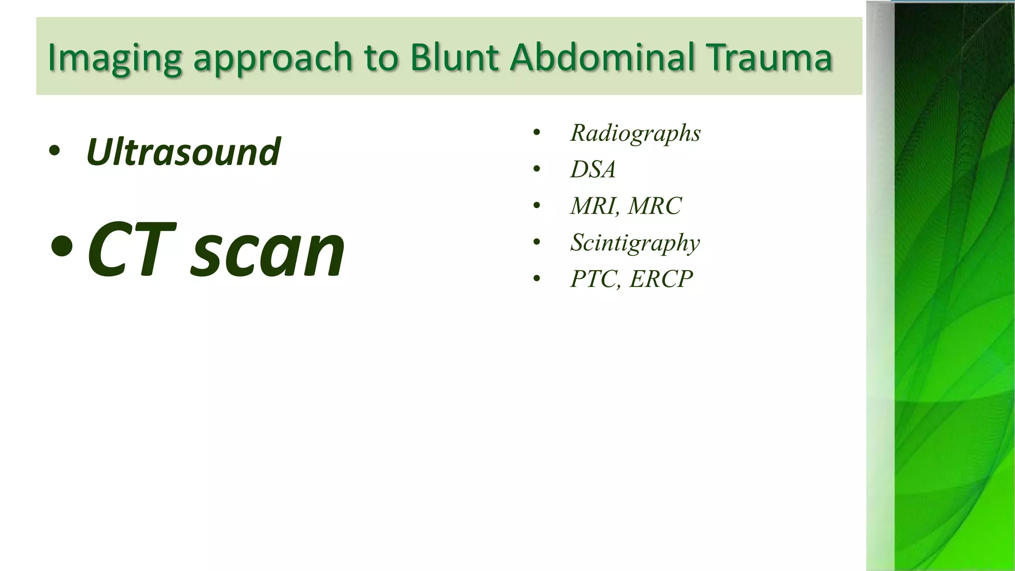 Imaging of blunt abdominal trauma.pptx