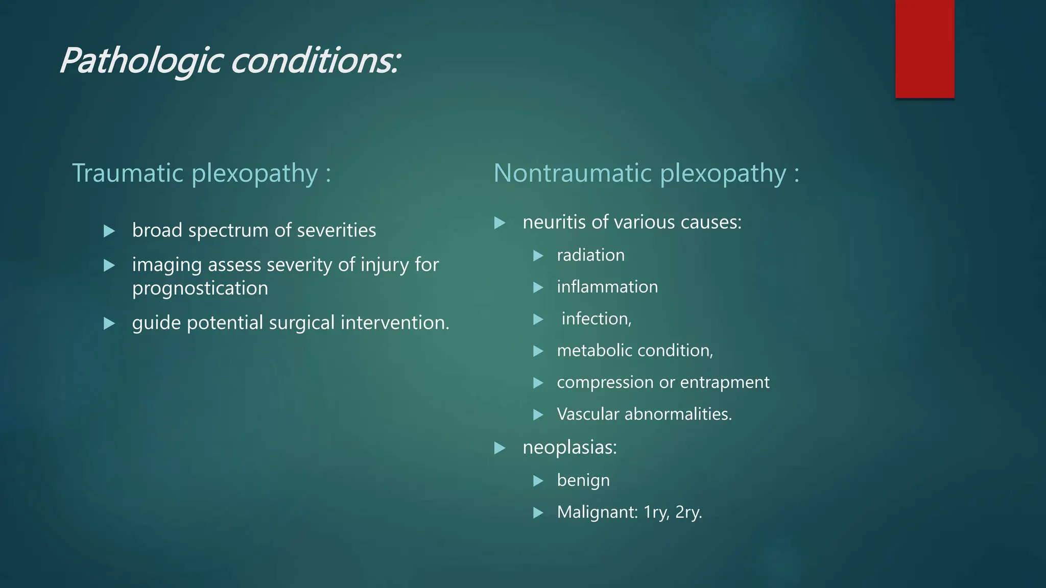 Imaging of brachial plexus.Radiology pptx | PPTX