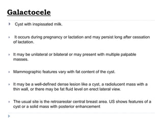 Imaging of breast pathologies | PPTX