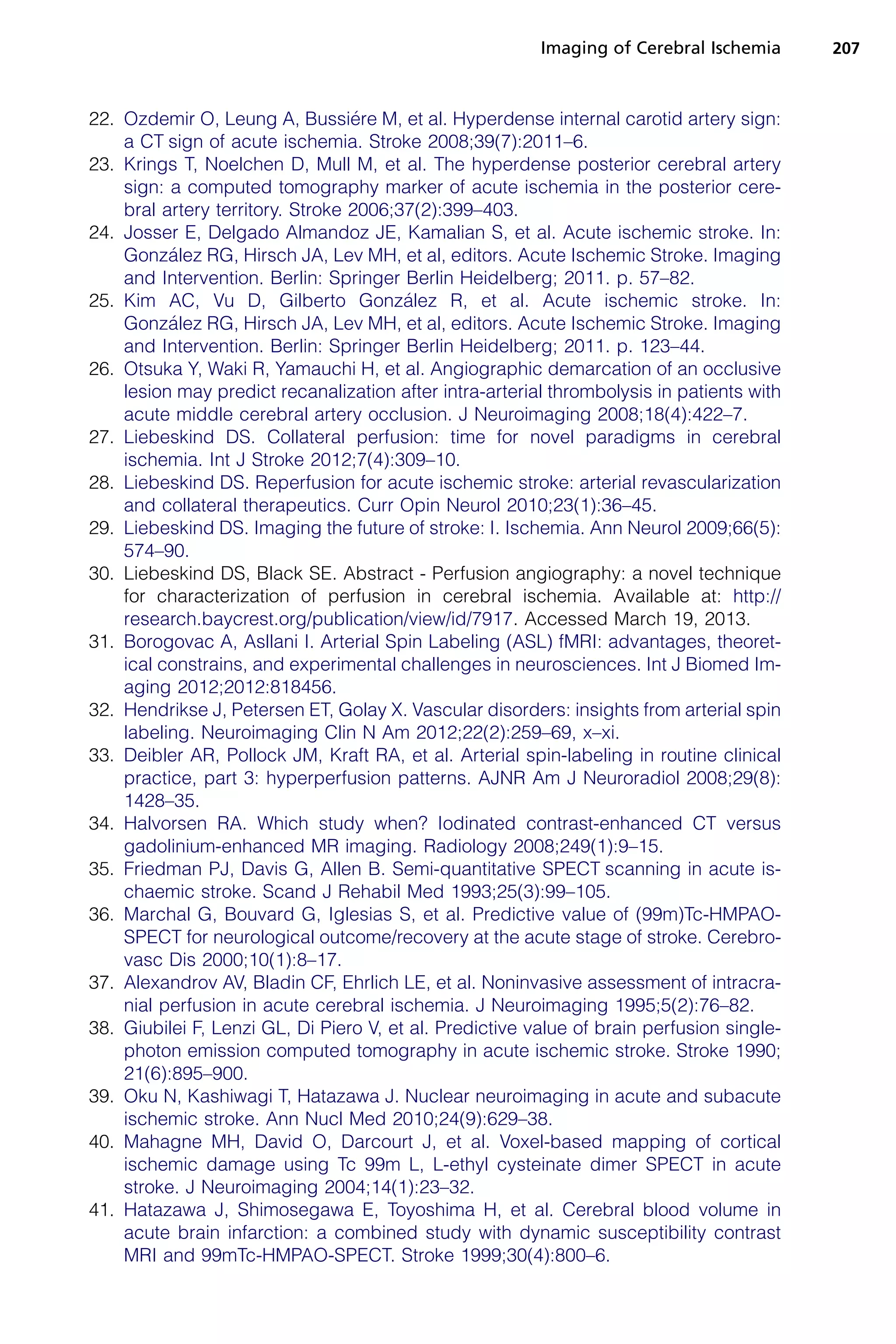 Imaging of cerebral ischemia. 2014 | PDF