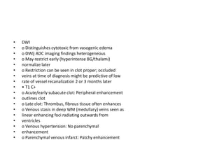 IMAGING OF CEREBRAL VENOUS THROMBOSIS.pptx