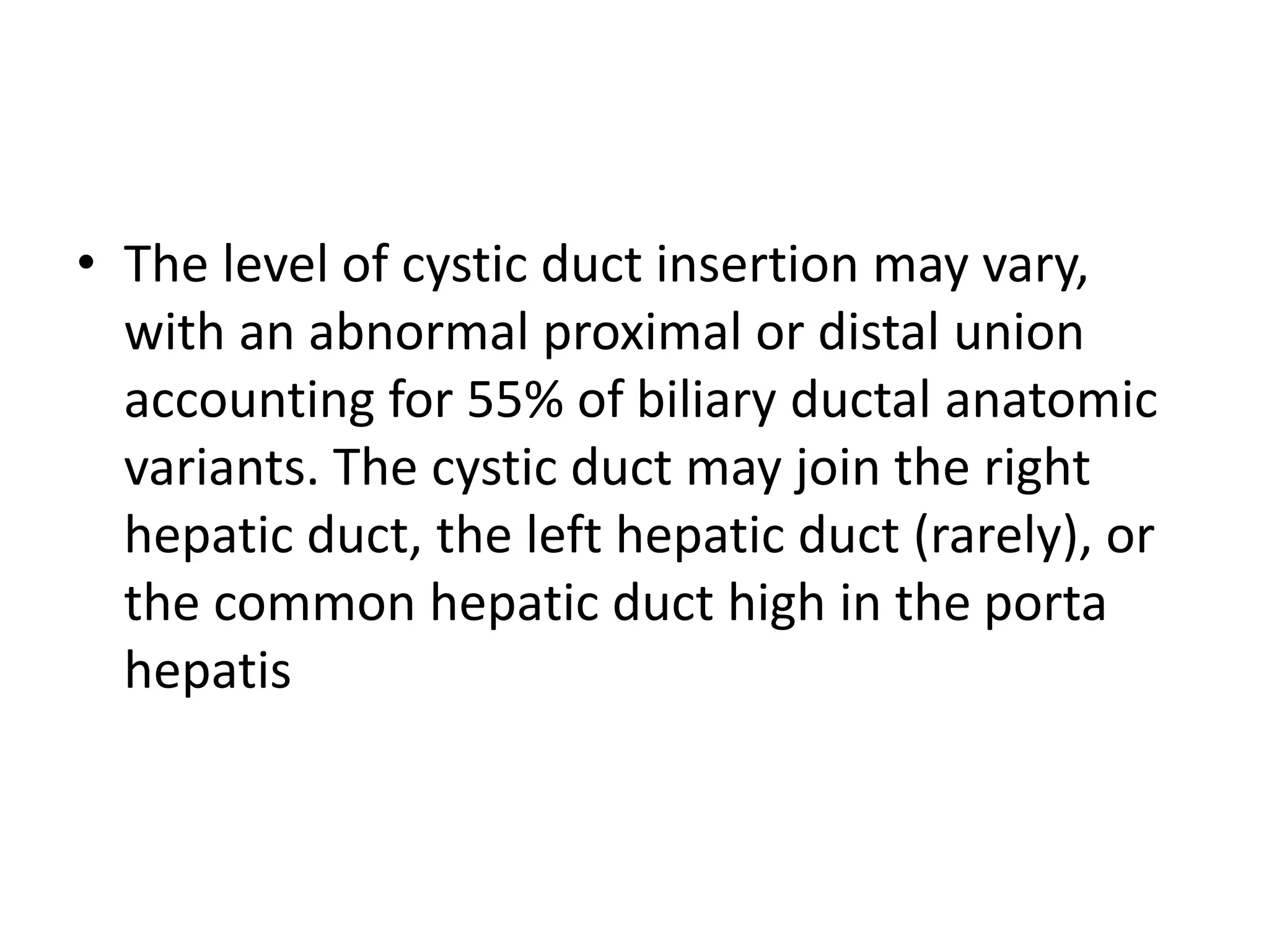 Imaging of cystic duct | PPTX