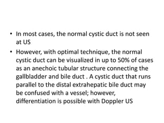 Imaging of cystic duct | PPTX