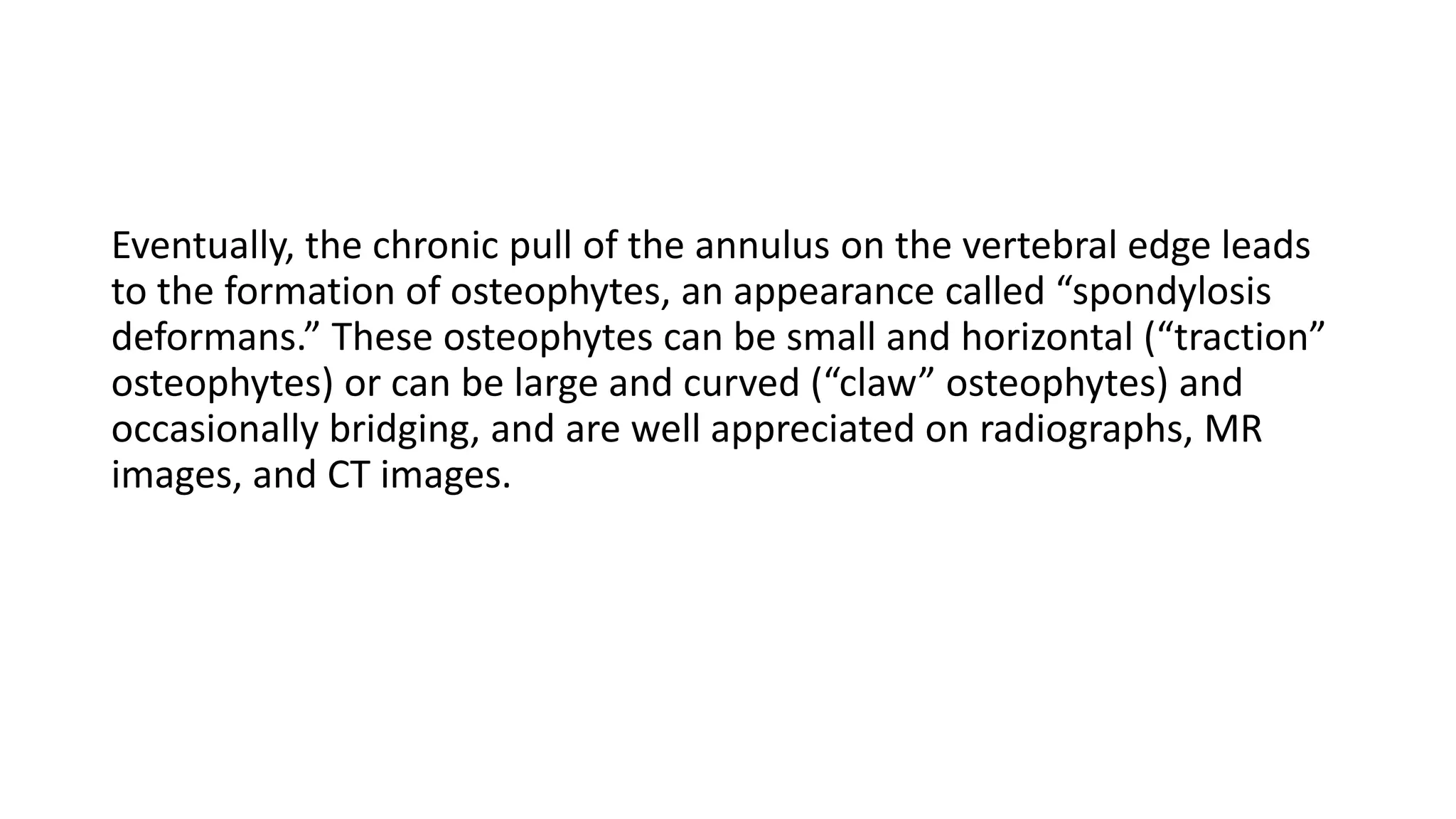 Imaging of lumbar spondylosis | PPTX