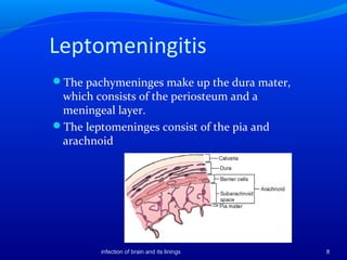 Imaging of infection of brain and its linings | PPT