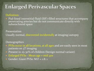 Radiological imaging of intracranial cystic lesions | PPTX