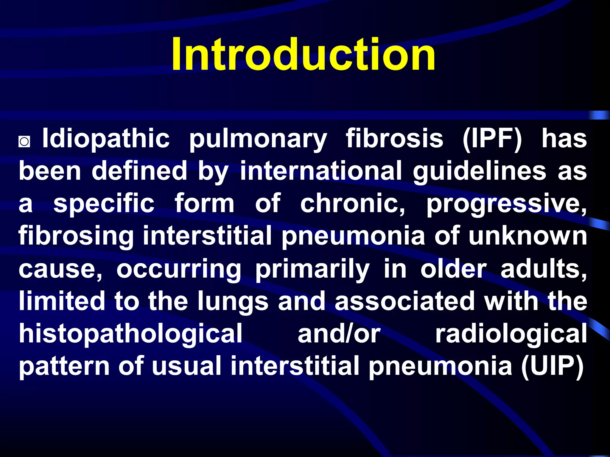 Imaging of IPF | PPT