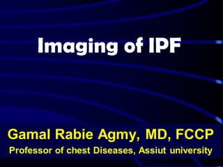Imaging of IPF | PDF