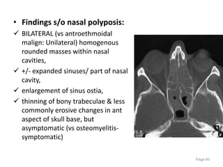 Imaging of paranasal sinuses | PPT