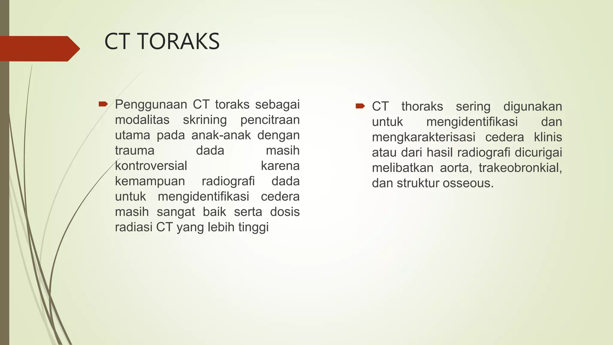 Imaging of pediatric thoracic trauma | PPTX