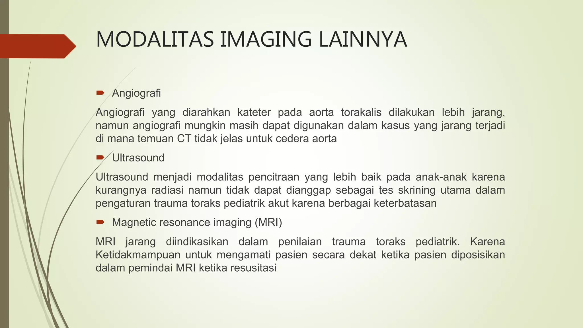 Imaging of pediatric thoracic trauma | PPTX