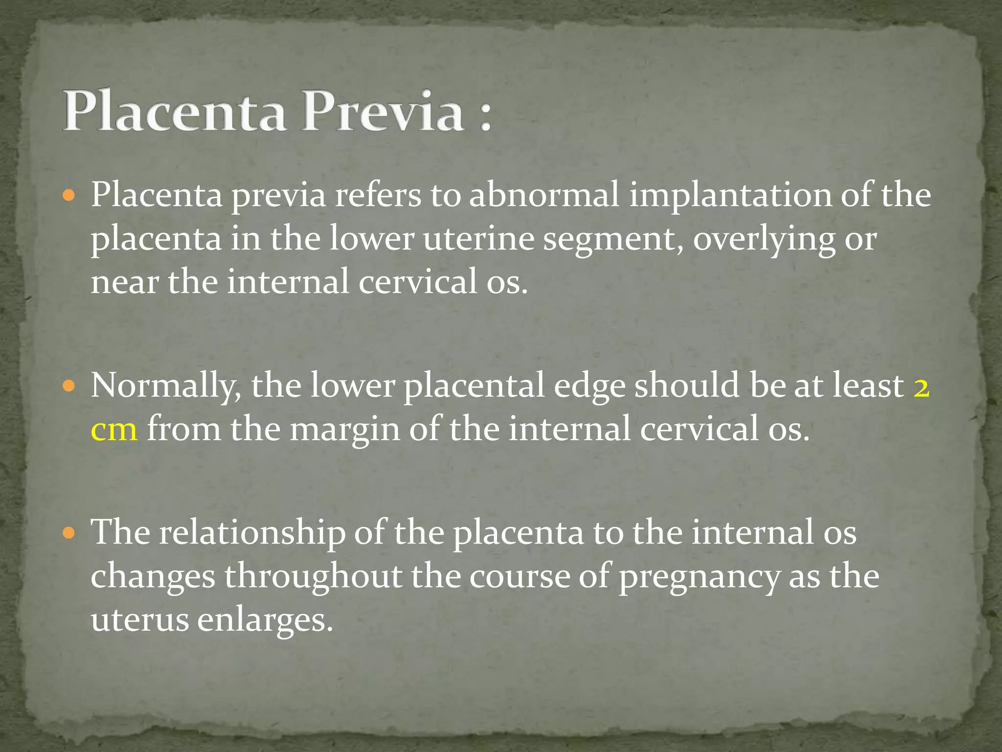 Imaging of placenta | PPTX