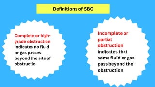 Radiological Imaging of Small-Bowel Obstruction | PDF