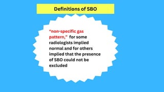 Radiological Imaging of Small-Bowel Obstruction | PDF
