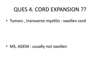 Imaging of spinal cord acute myelopathies | PPTX