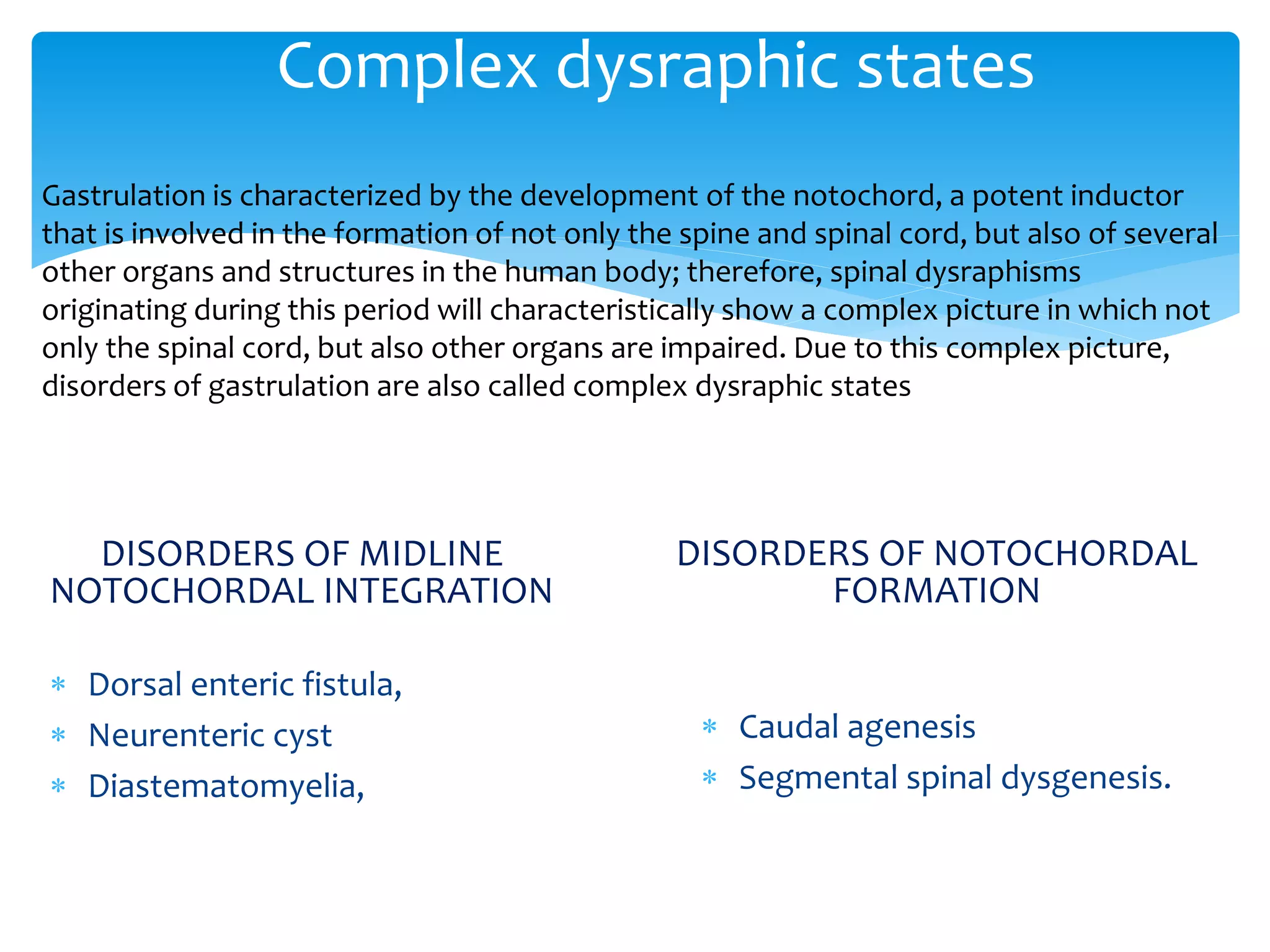 Imaging of spinal dysraphism | PPTX