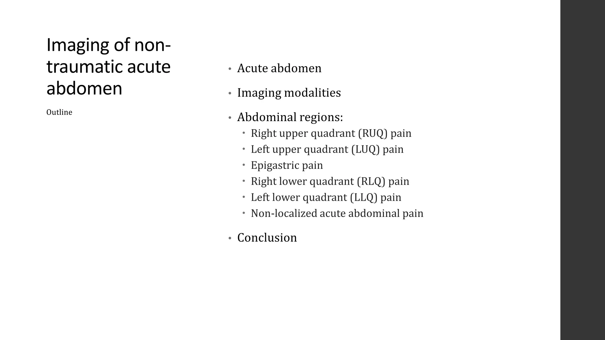 Imaging of Acute Abdomen | PPT