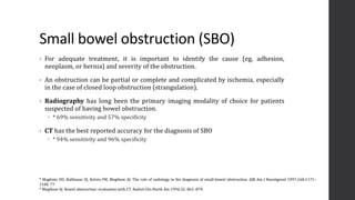 Imaging of Acute Abdomen | PPTX