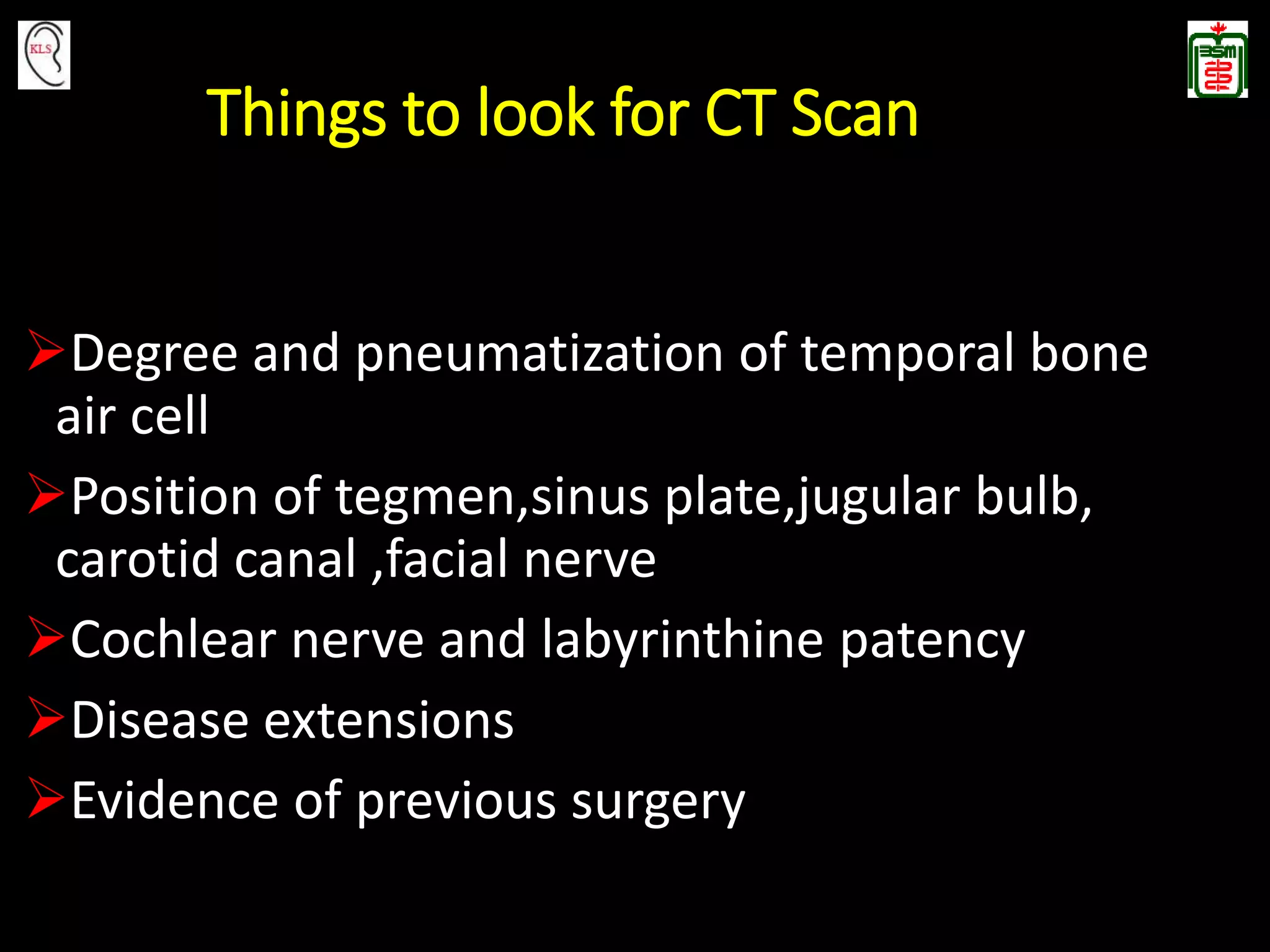 Imaging of the temporal bone | PPTX