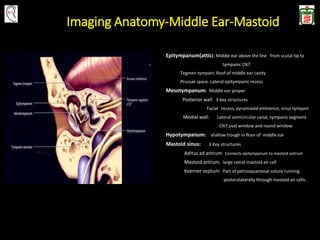 Imaging of the temporal bone | PPTX