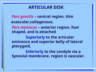 Comprehensive Surgical Anatomy and Imaging of the Temporomandibular ...