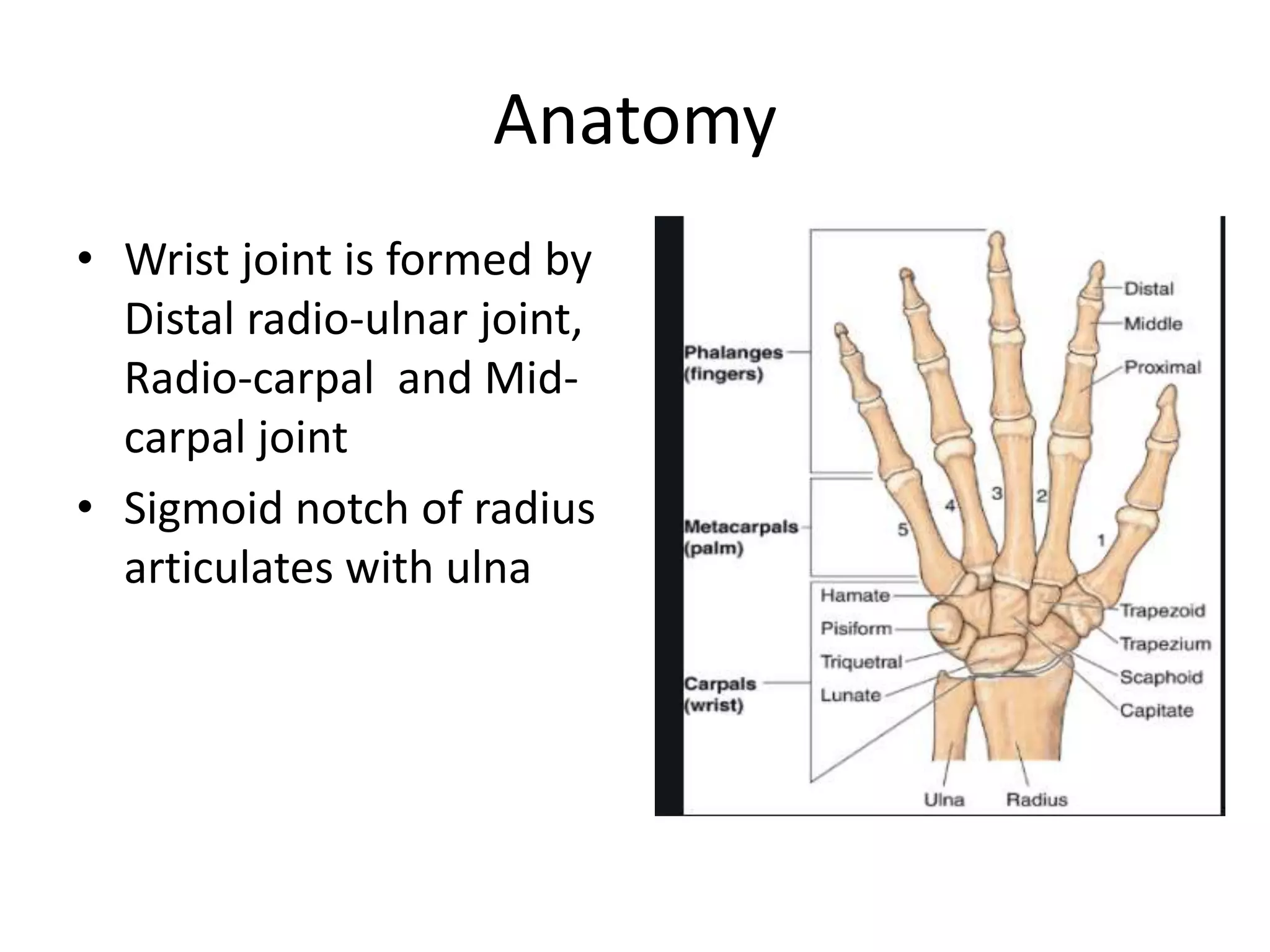 Imaging of wrist joint | PPTX