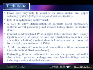 Imaging in urology: part 1 kub & ivp | PDF