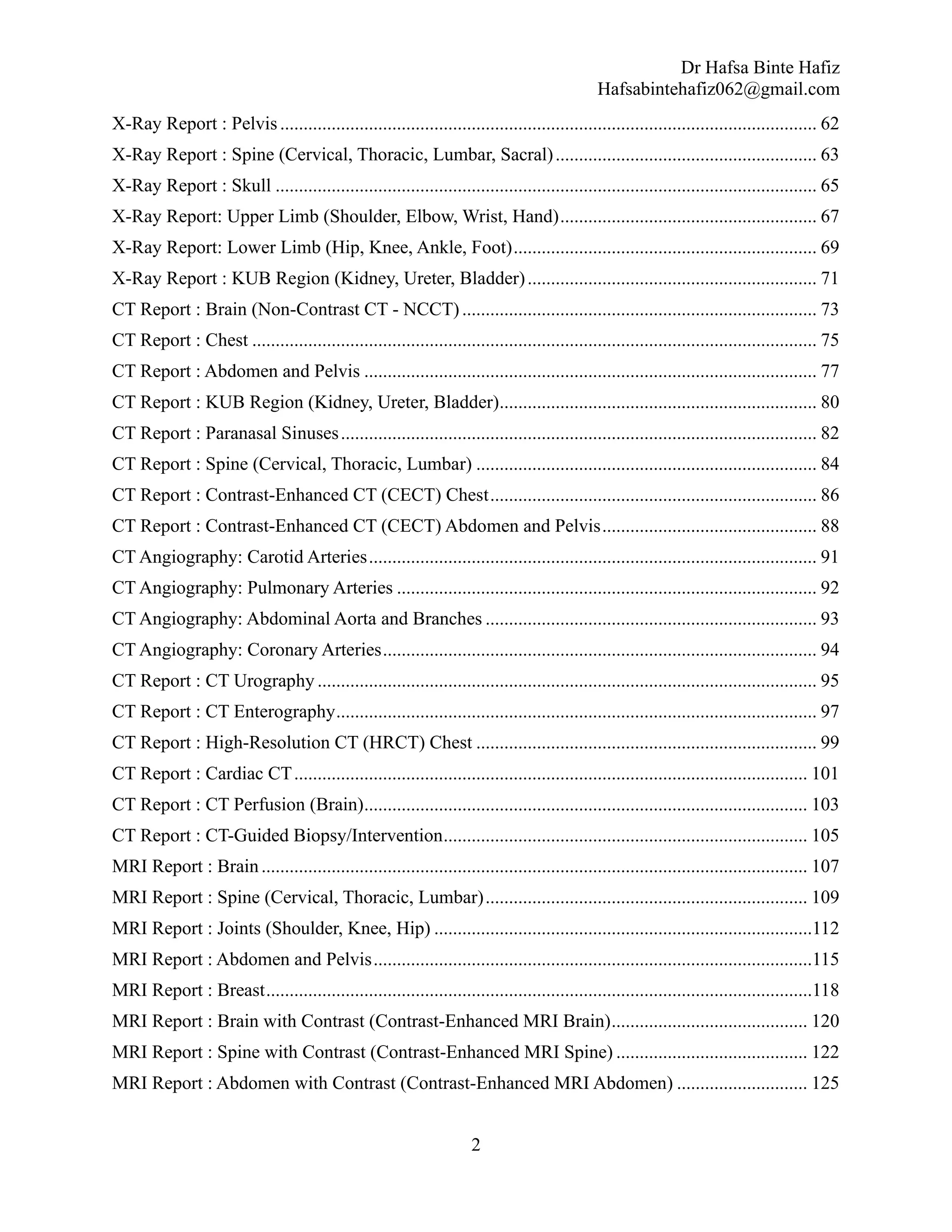 Imaging report templates by Dr Hafsa Binte Hafiz v1.pdf
