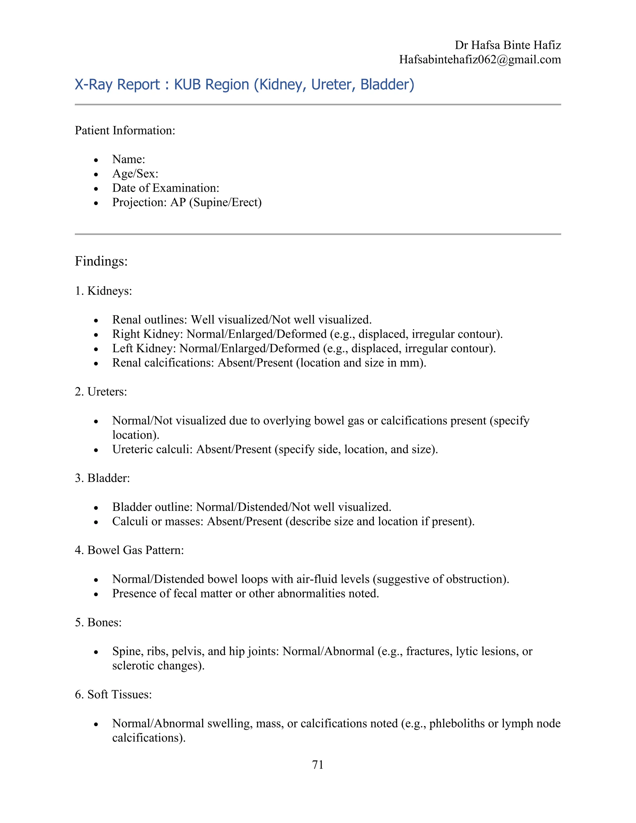 Imaging report templates by Dr Hafsa Binte Hafiz v1.pdf