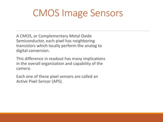 imaging sensor final.ppsx | Cameras and Camcorders | Consumer Electronics