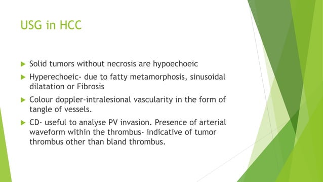 IMAGING SPECTRUM OF HCC | PPT | Free Download