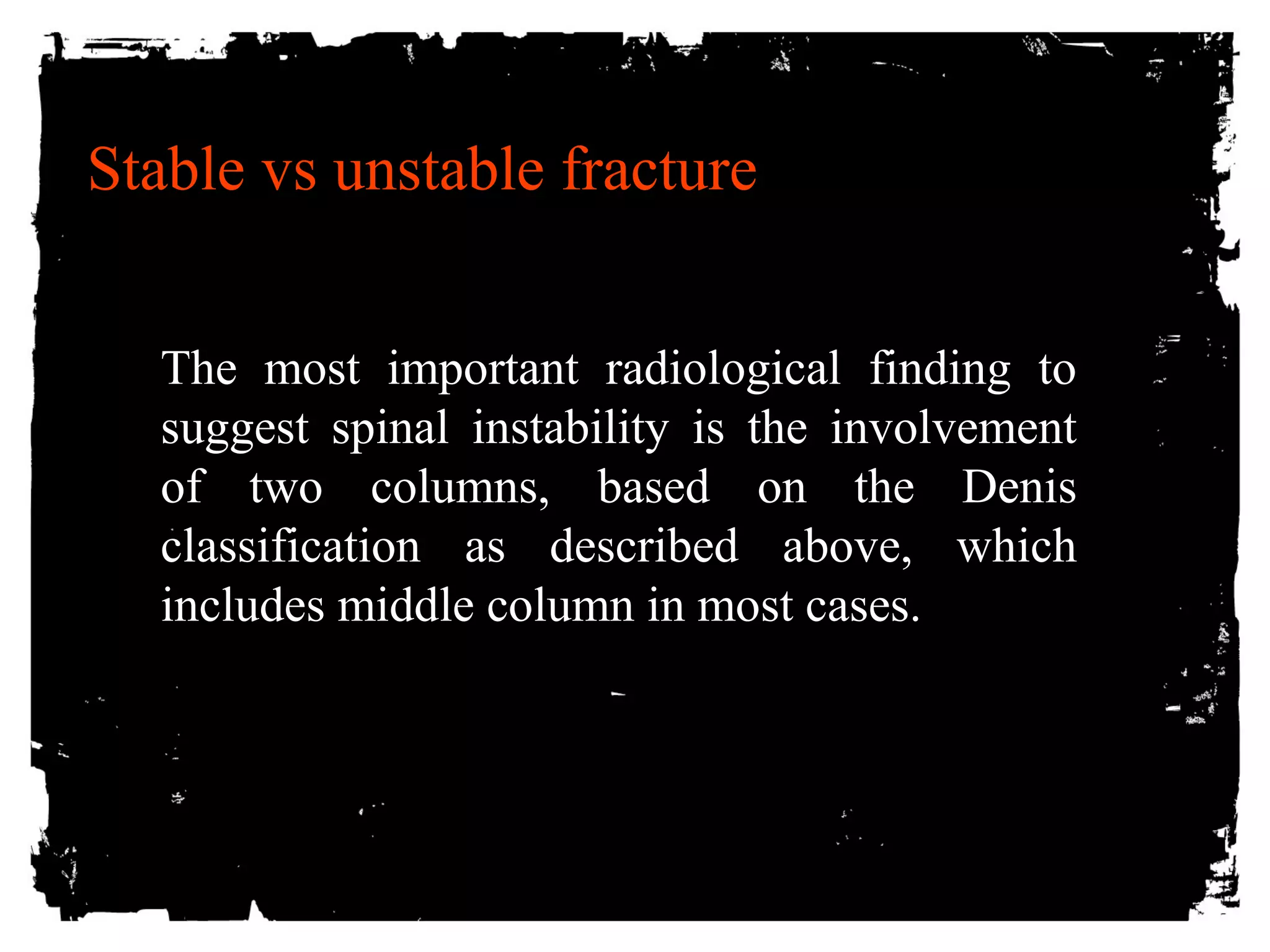 Role of magnetic resonance Imaging in acute spinal trauma | PPT