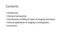IMAGING TECHNIQUES | PPTX