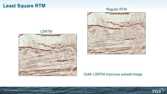 TGS Imaging Technology update SEG 2016 | PPT